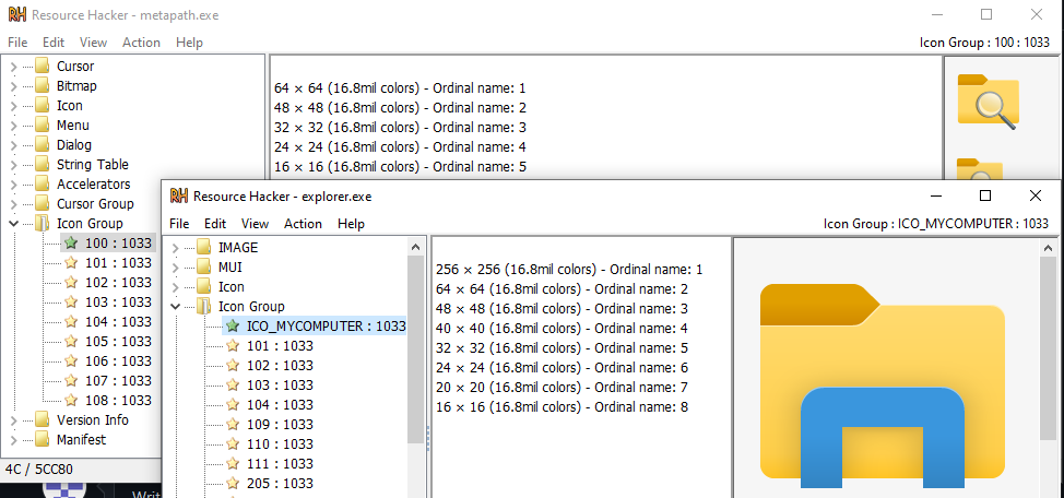 metapath icon are ugly · Issue #89 · zufuliu/notepad4 · GitHub