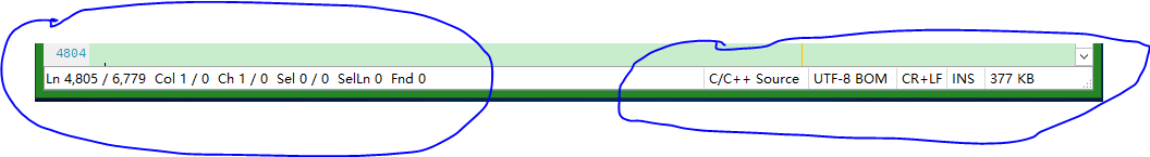 Status Bar: overhaul · Issue #451 · rizonesoft/Notepad3 · GitHub