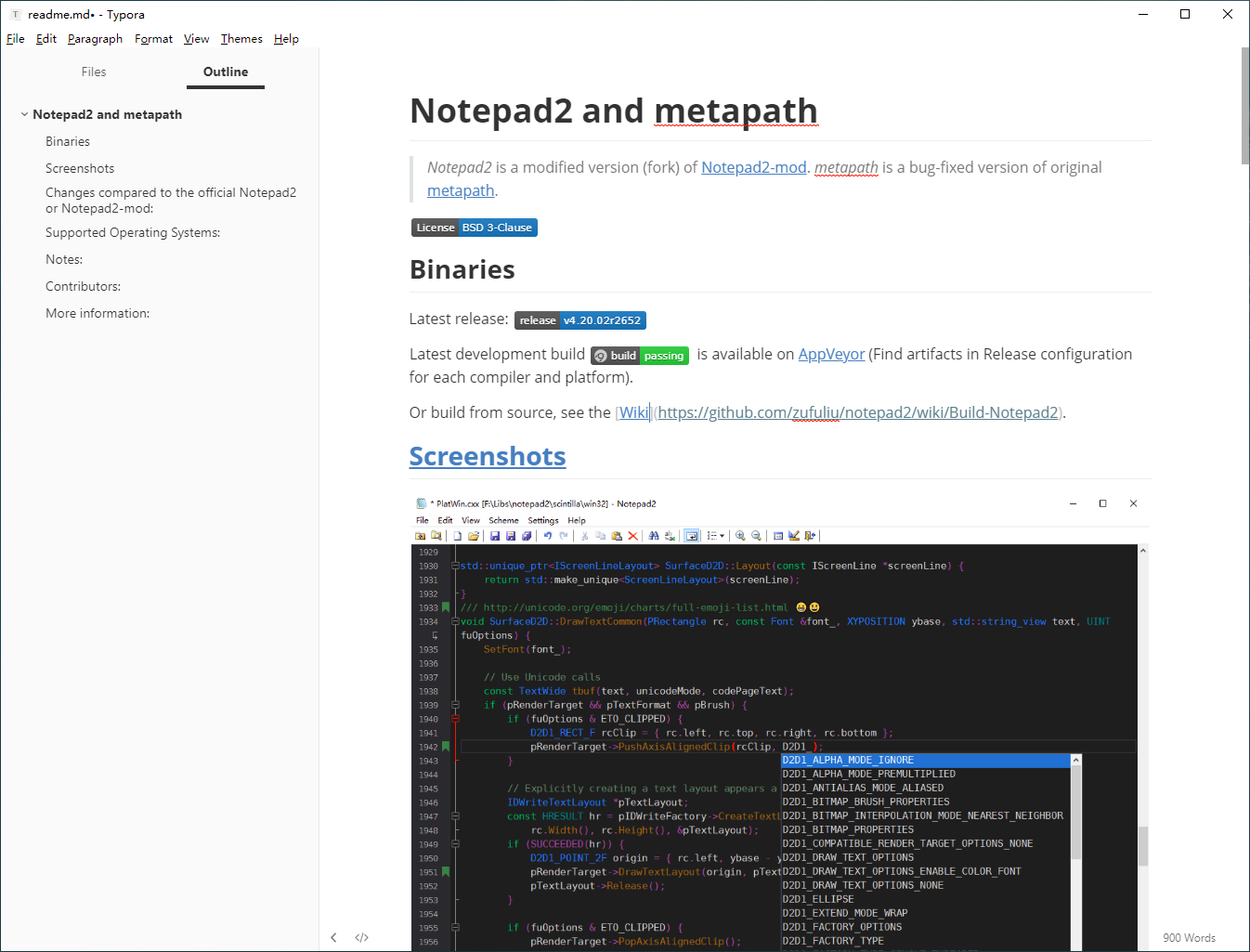 Markdown · Issue #157 · zufuliu/notepad4 · GitHub