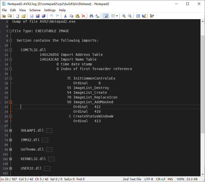 Split out [Indent Scheme] from plain text · Issue #226 · zufuliu/notepad4 · GitHub