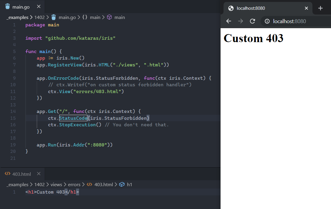 OnErrorCode help · Issue #1402 · kataras/iris · GitHub
