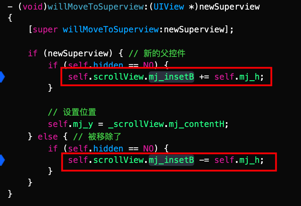 先设置tableView.mj_footer，后设置tableView.contentInset时，mj_footer的位置不正确 · Issue #1511 · CoderMJLee ...