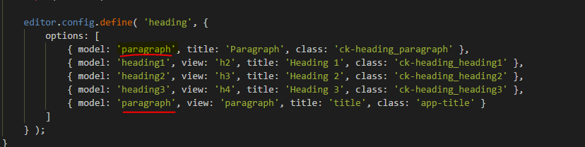 Is it possible to have paragraph element have multiple classes in Heading Plugin? · Issue #1229 ...