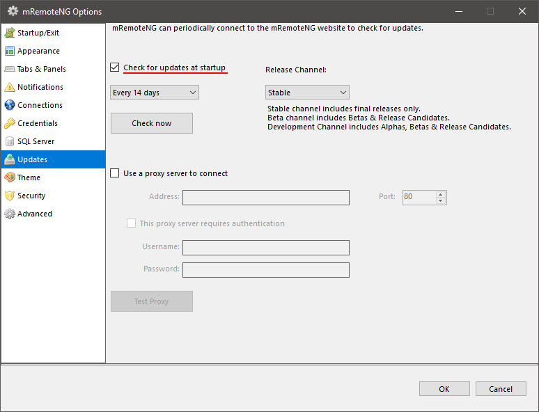Placement of GUI Elements interferes with translated texts length · Issue #784 · mRemoteNG ...