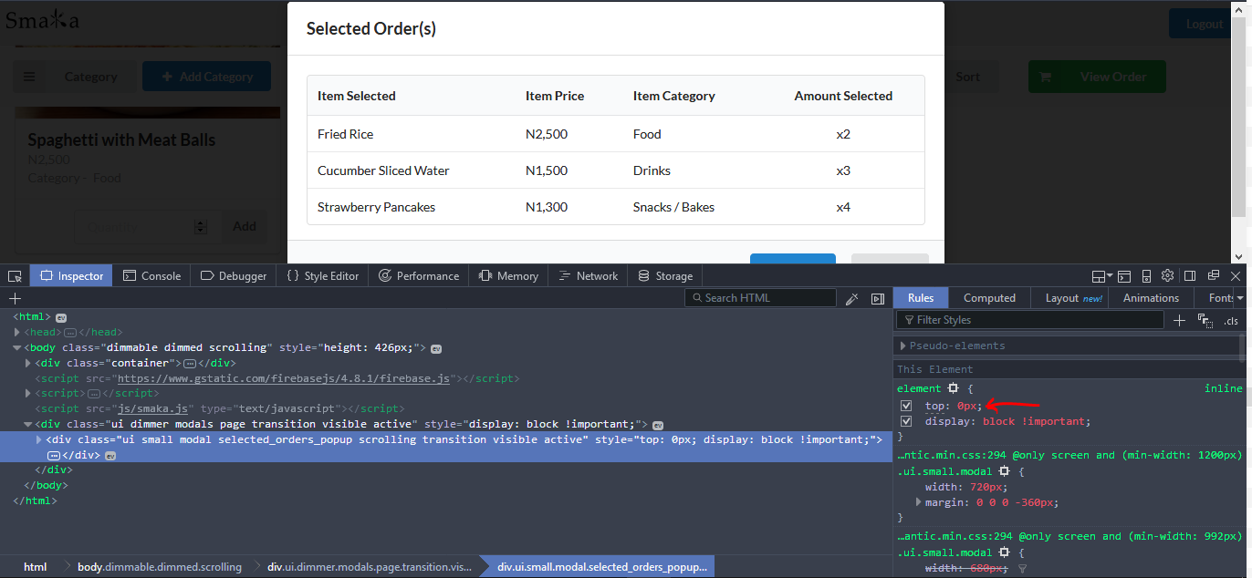 Semantic Modal does not "center" at the middle of the page · Issue #6066 · Semantic-Org/Semantic ...