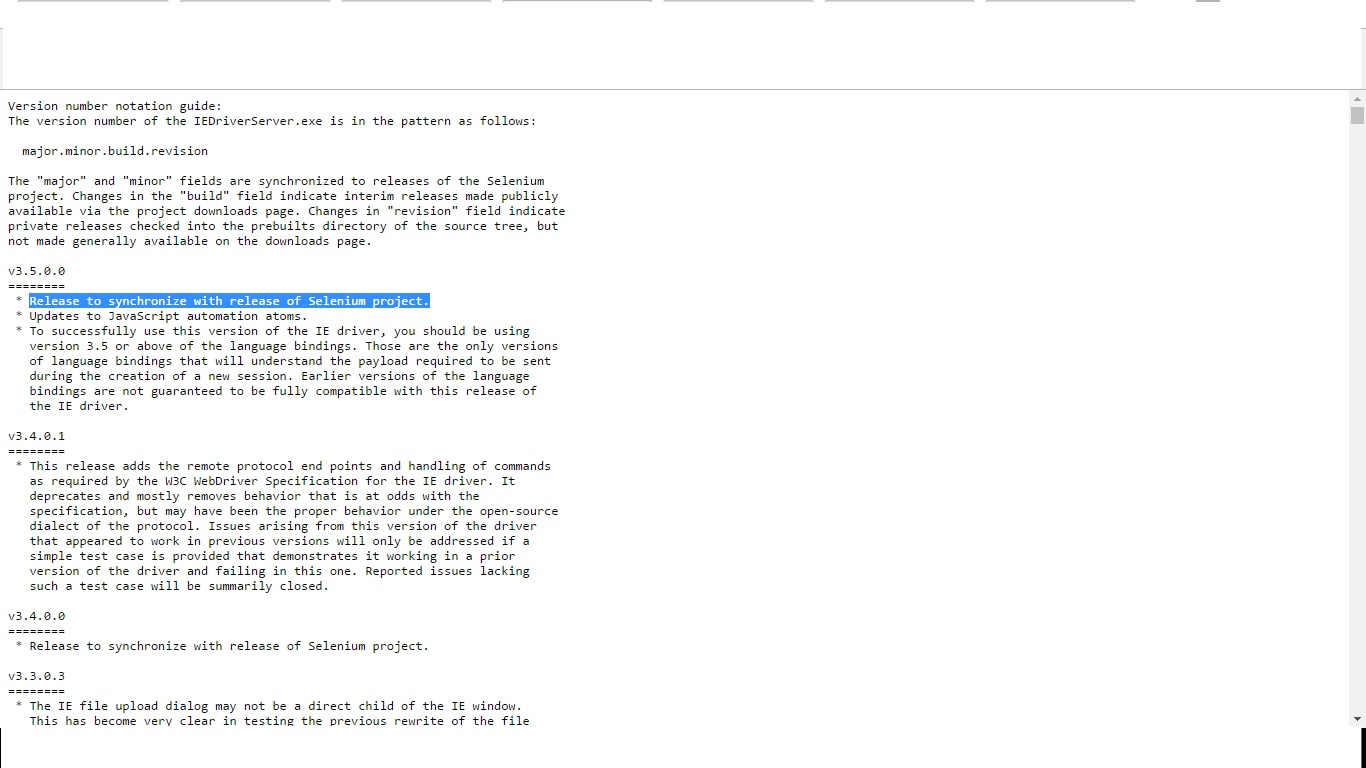 Change logs to be more informative for synchronization releases · Issue #4474 · SeleniumHQ ...