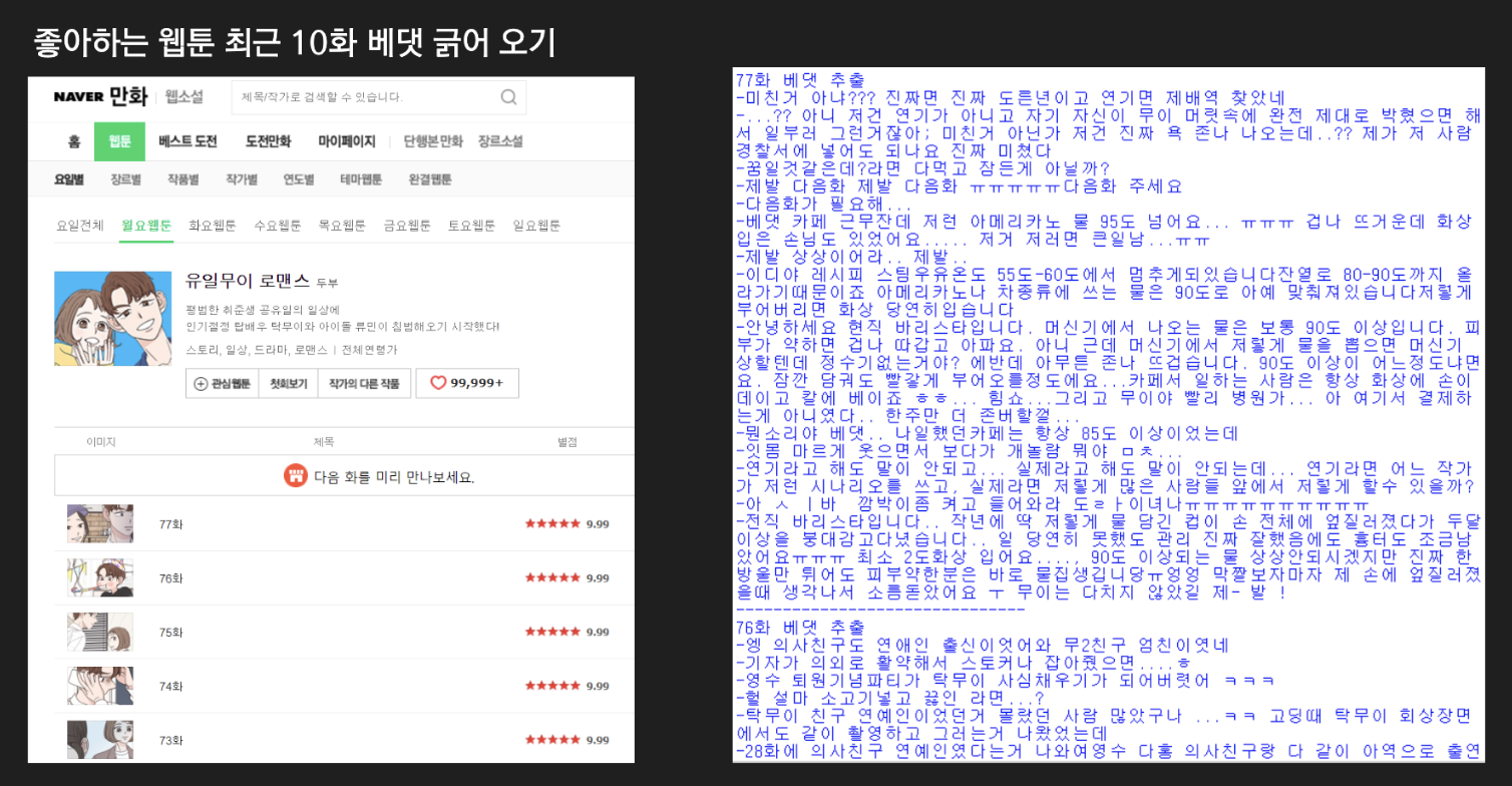 GitHub - tjdud0123/crwaling: 크롤링 자료들 - python beautiful soup, selenium ...