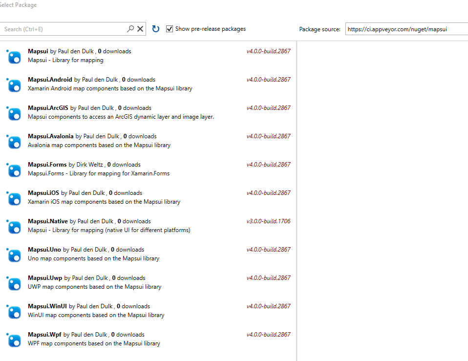 Add NuGet for Avalonia · Issue #1492 · Mapsui/Mapsui · GitHub