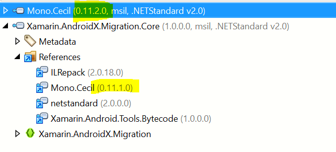 Xamarin.Androidx.Migration 1.0.7 Crashes on build · Issue #41 · xamarin/XamarinAndroidXMigration ...
