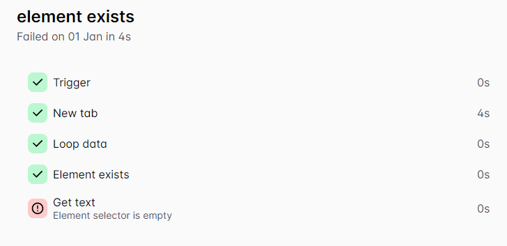 element exists block not work as expected · Issue #237 · AutomaApp/automa · GitHub