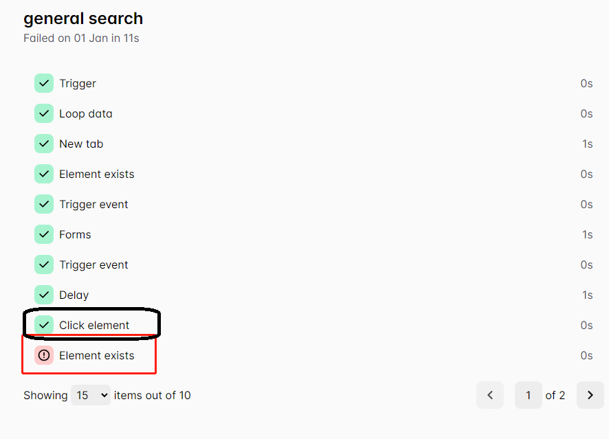 element exists block not work as expected · Issue #237 · AutomaApp/automa · GitHub