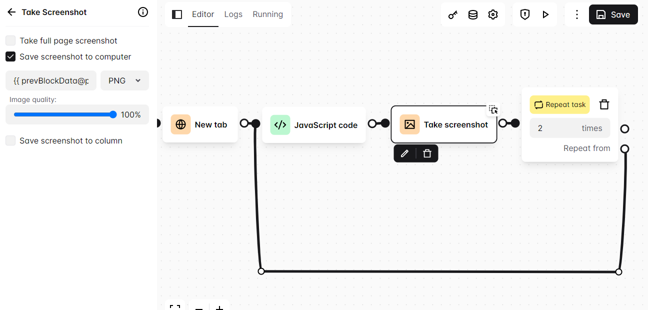 repeat task make the same randomString twice · Issue #302 · AutomaApp/automa · GitHub