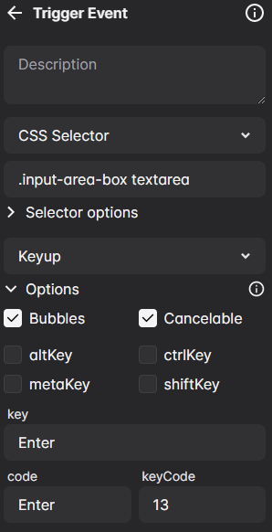 support webapp test : enterkey event · Issue #434 · AutomaApp/automa ...