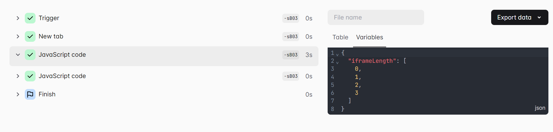 Javascript run automaSetVariable is invalid · Issue #567 · AutomaApp/automa · GitHub