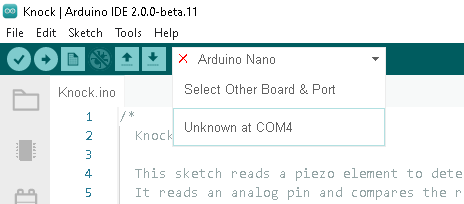 Board type lost when changing usb port · Issue #503 · arduino/arduino ...