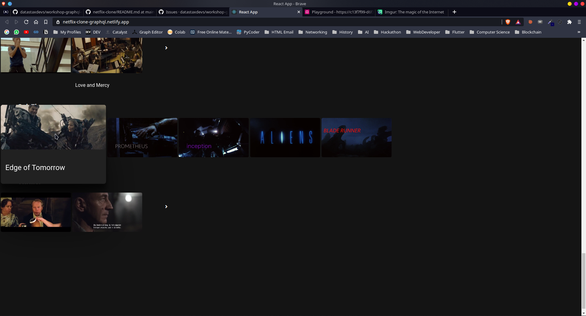 [HW] Rahul Sunil · Issue #51 · datastaxdevs/workshop-graphql-netflix · GitHub