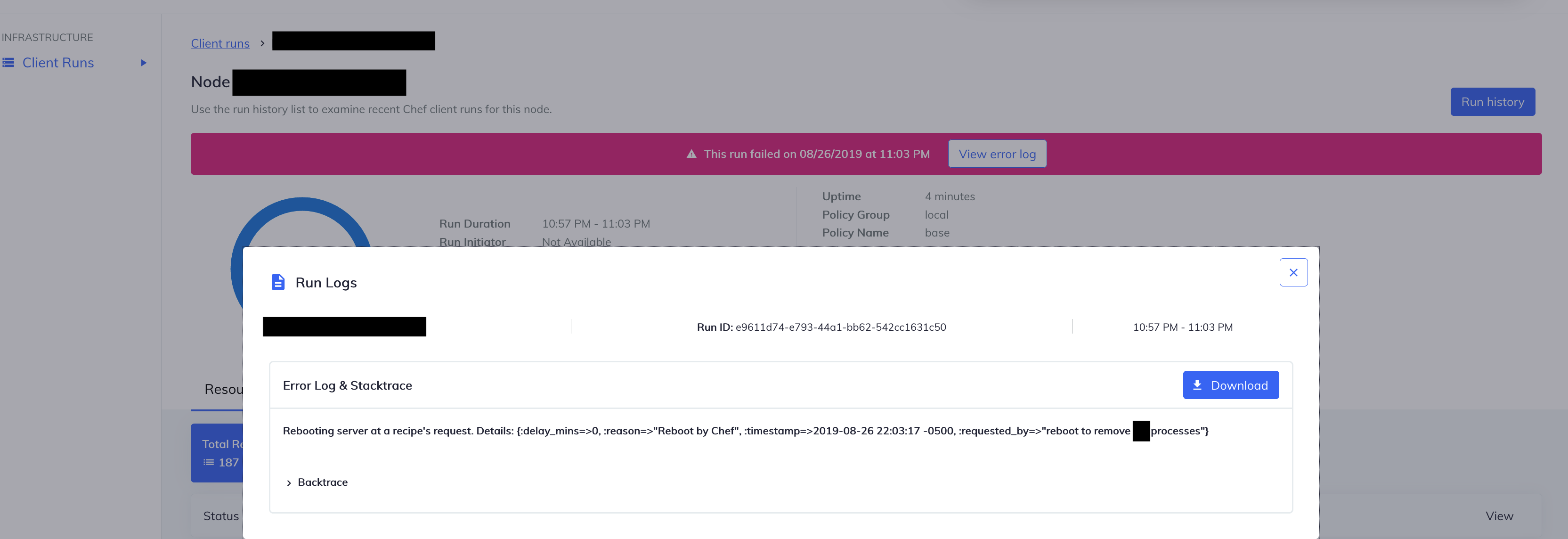 Automate reports two chef-client runs when reboot resource is used · Issue #1664 · chef/automate ...