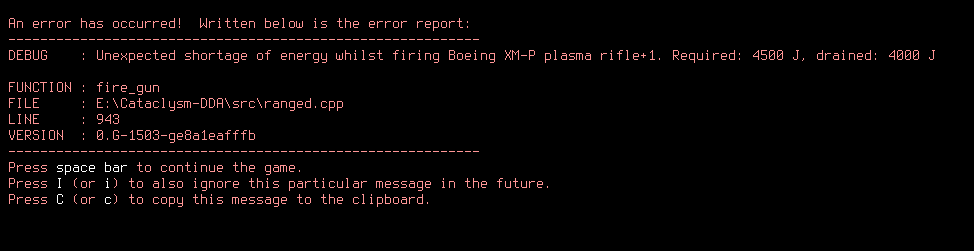 Ups Weapon That Doesnt Cost Integer Kj Throw Errors · Issue 65257 · Cleverravencataclysm Dda