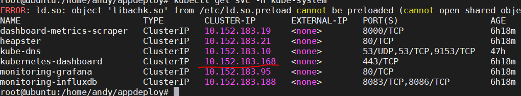 Ahout how to visit the k8s dashboard? · Issue #755 · canonical/microk8s · GitHub