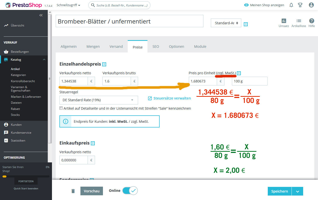 price per unit without tax – why? · Issue #11782 · PrestaShop/PrestaShop · GitHub