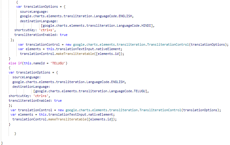 Angular8 -Google Translator - Loading elements other than inputtools with the jsapi loader is ...