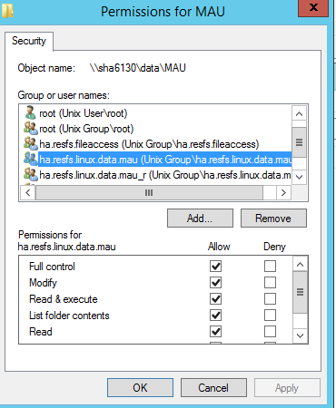 Samba Share Group/User names in Security Properties · Issue #154 · BeyondTrust/pbis-open · GitHub