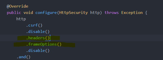 spring security x-frame-option activated but not working · Issue #20905 · spring-projects/spring ...