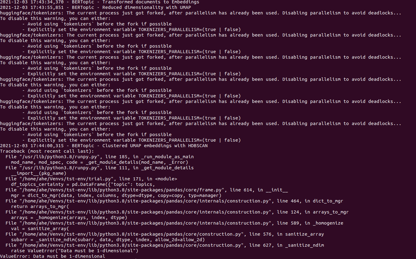 probability predictions · Issue #353 · MaartenGr/BERTopic · GitHub