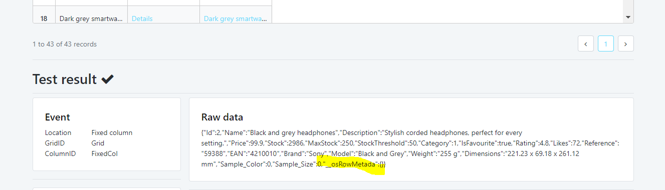 RGRIDT-891 - Removing osrowmetadata in the action column click event by bmartinho · Pull Request ...