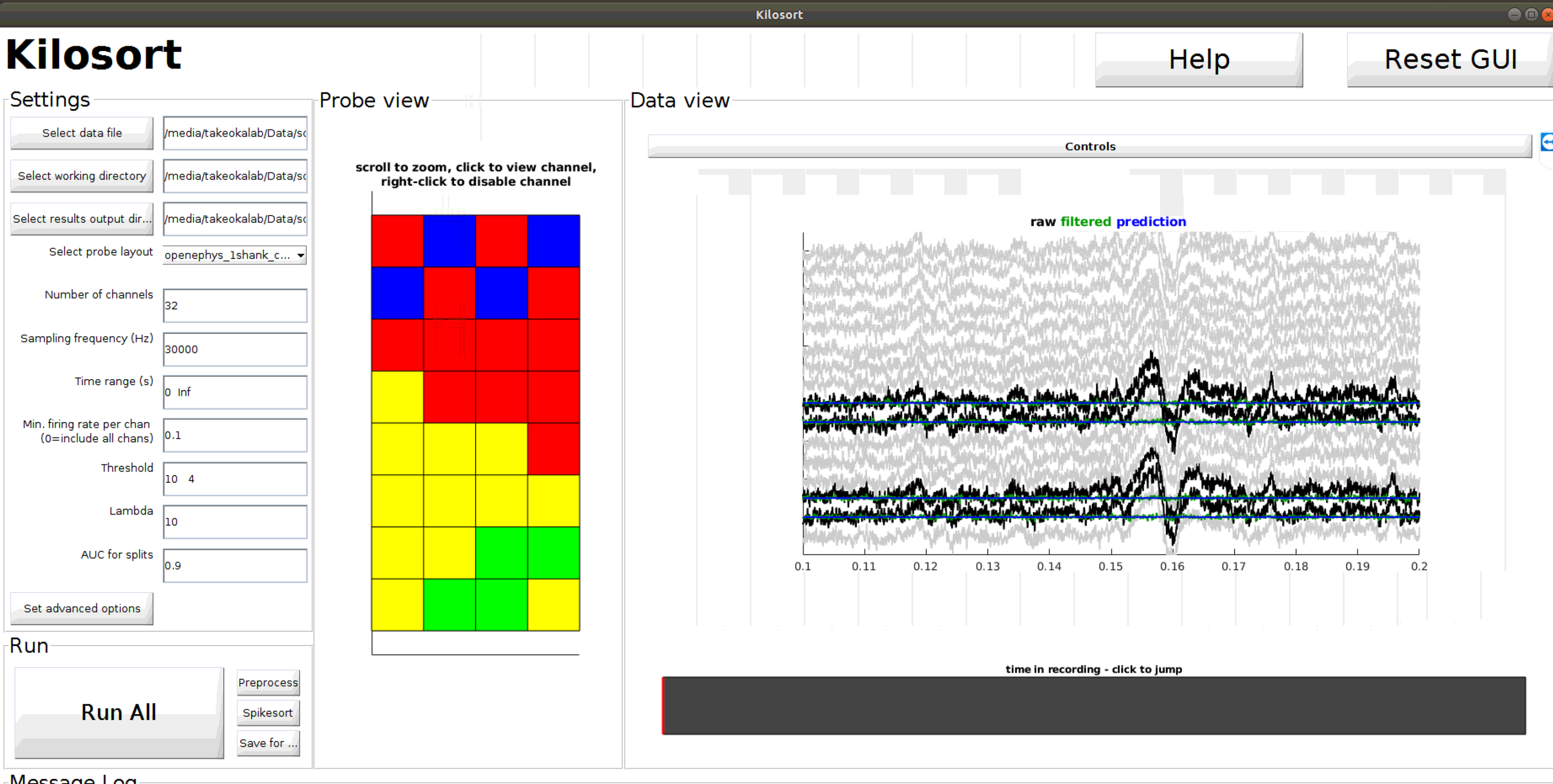 Sorting of packed spiking activity with low SNR · Issue #253 · MouseLand/Kilosort · GitHub