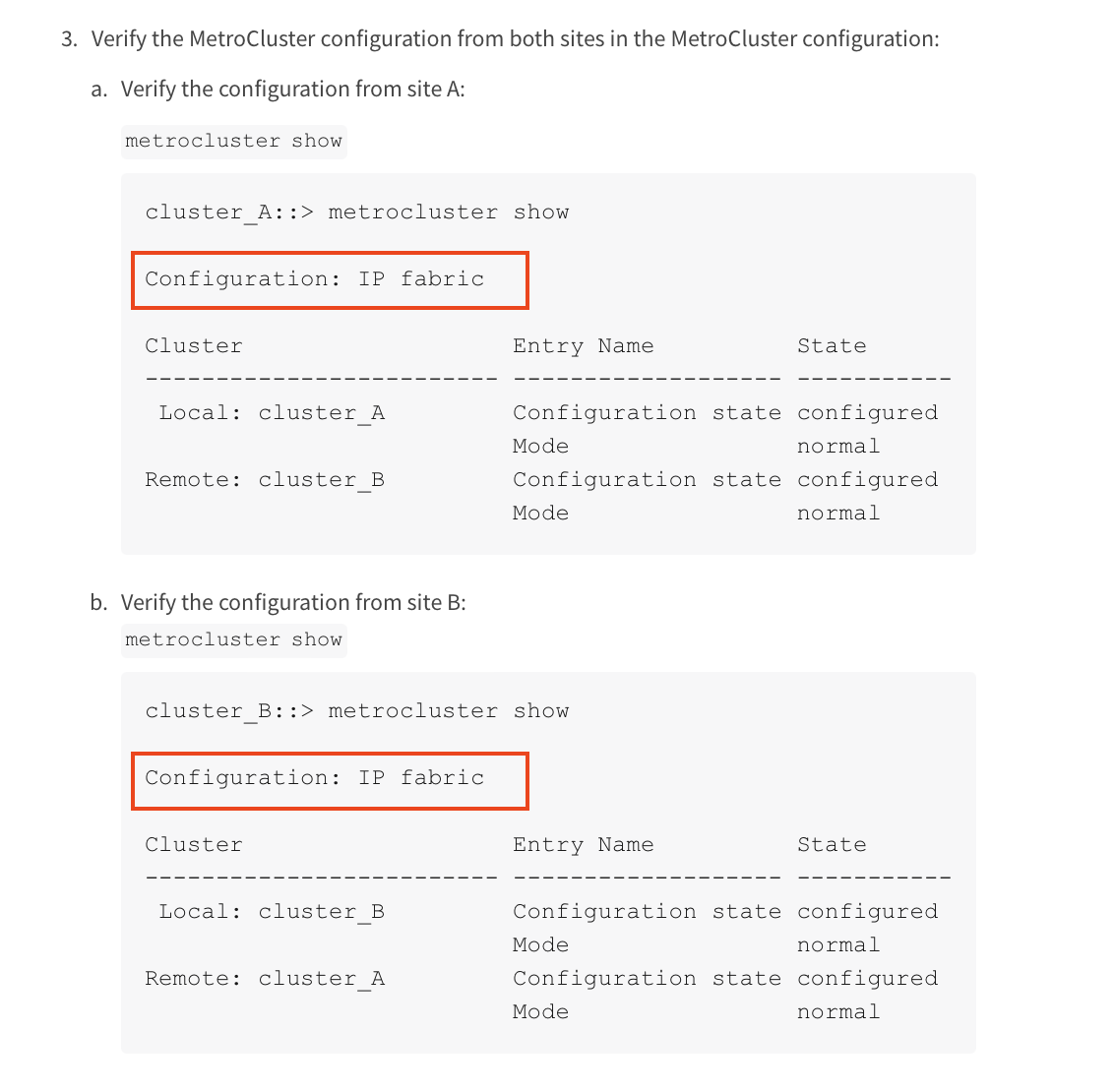 Multiple issues regarding "metrocluster configure -refresh true" command · Issue #276 ...