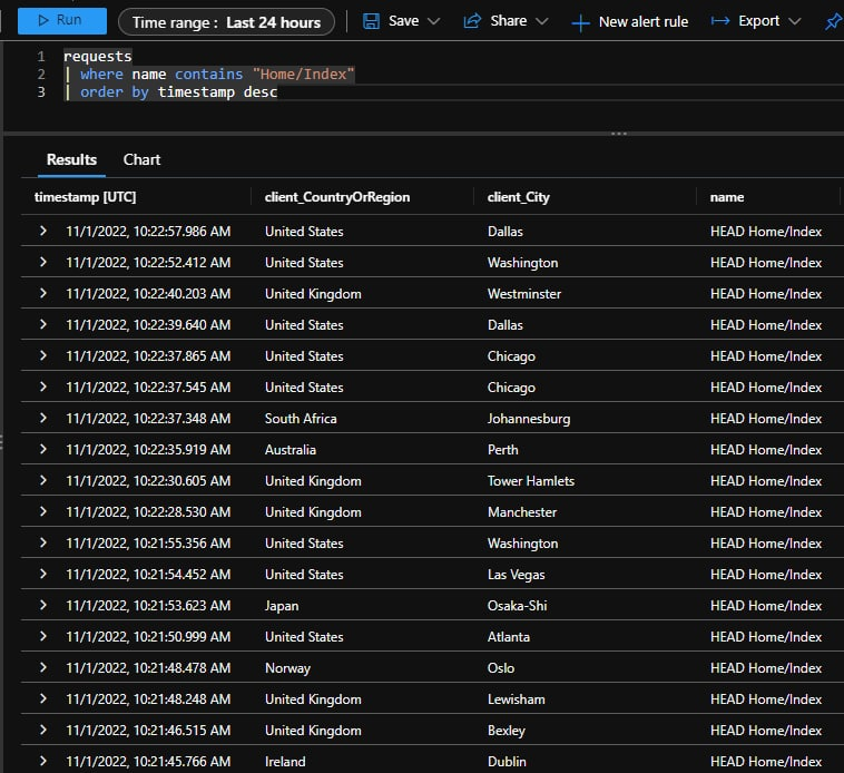 Application spammed with requests to app root when deployed on Azure · Issue #6579 ...
