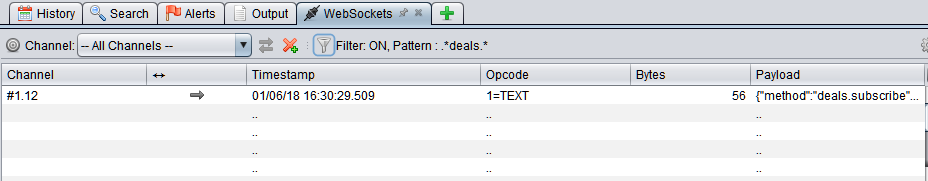 regex filter on websocket · Issue #1382 · zaproxy/zaproxy · GitHub
