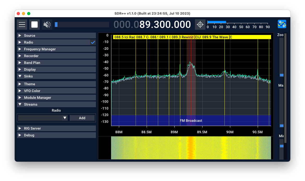MacOS - Audio sinks missing with newest nightly build · Issue #1133 · AlexandreRouma/SDRPlusPlus ...