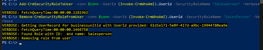 Add Crmsecurityroletouser Did Not Work In Latest Version · Issue 461 · Seanmcne Microsoft Xrm