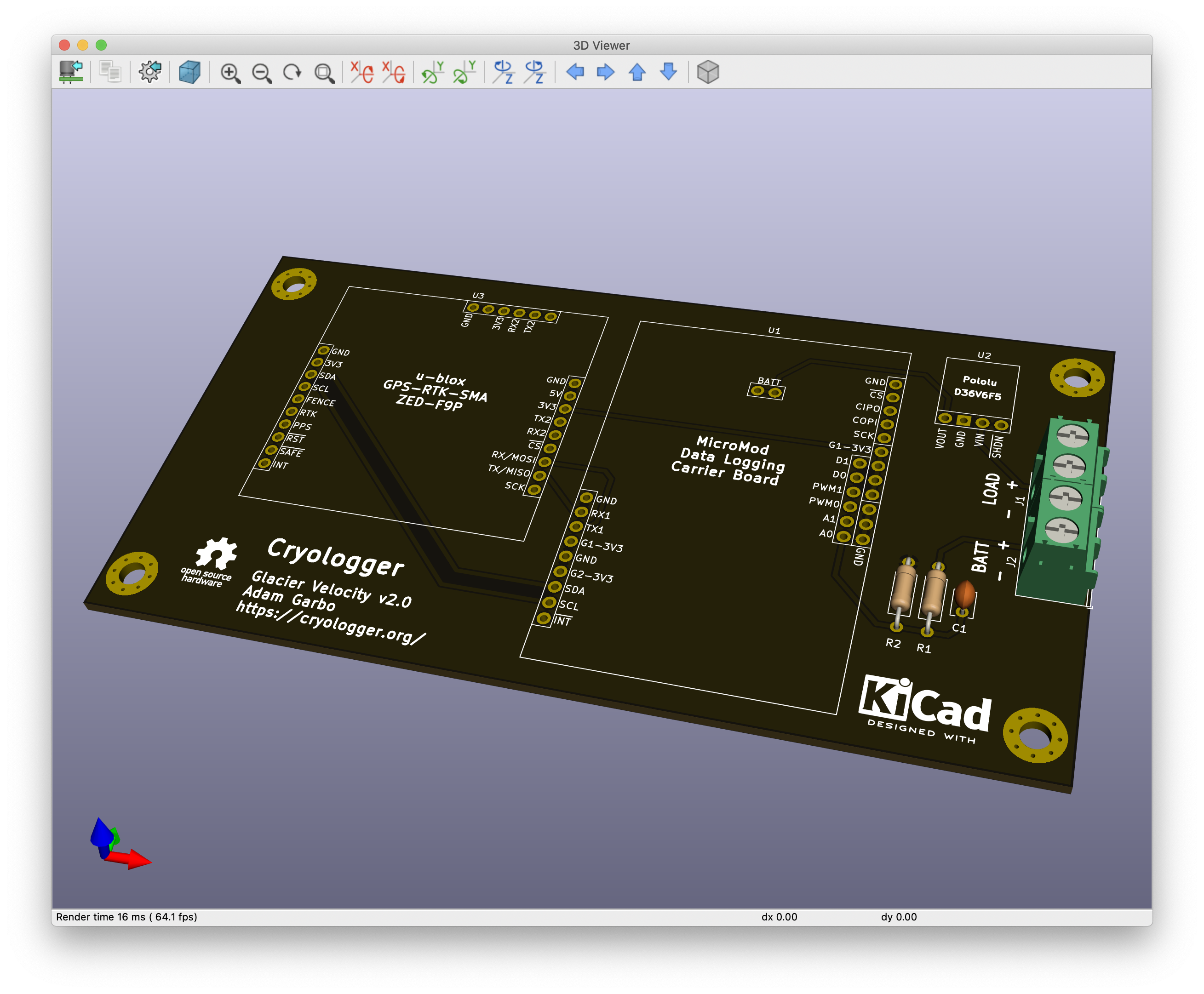 GitHub - RogueXT/Cryologger_Glacier_Velocity_Tracker: A low-cost, open ...
