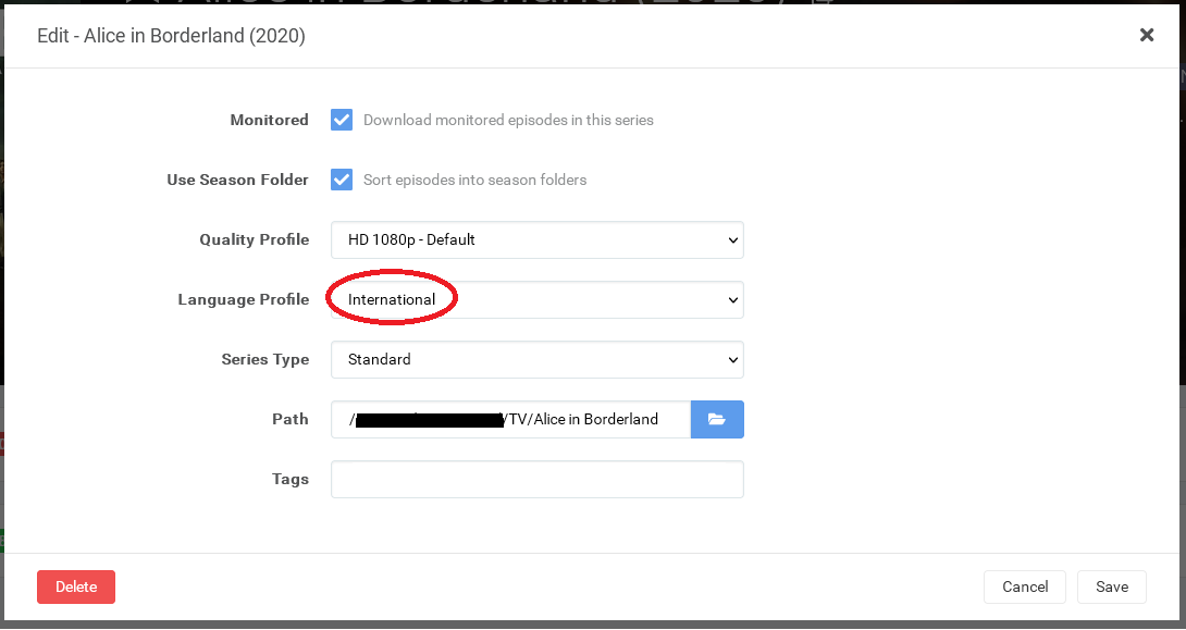 Language cutoff unmet despite (language) profile settings · Issue #4840 ...