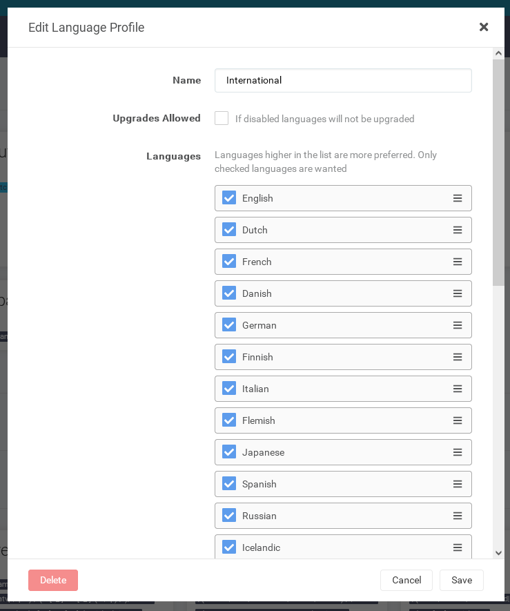Language cutoff unmet despite (language) profile settings · Issue #4840 · Sonarr/Sonarr · GitHub