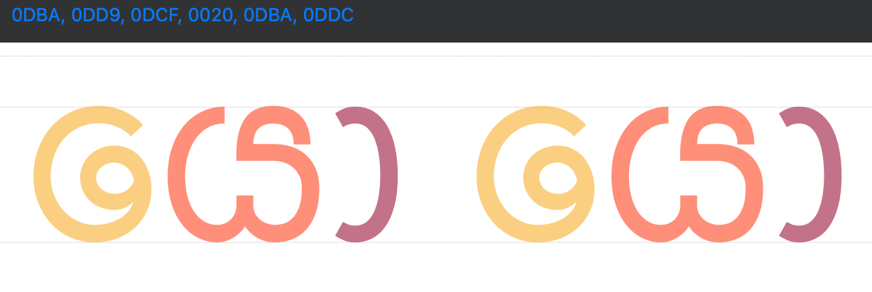 AAT and split vowels - case in point Sinhala · Issue #2459 · harfbuzz/harfbuzz · GitHub