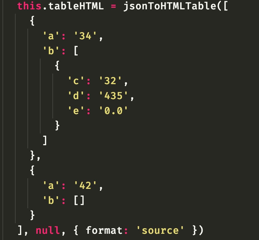 列表中的object内字段可能为空的 · Issue #15 · yetrun/json5-to-table · GitHub