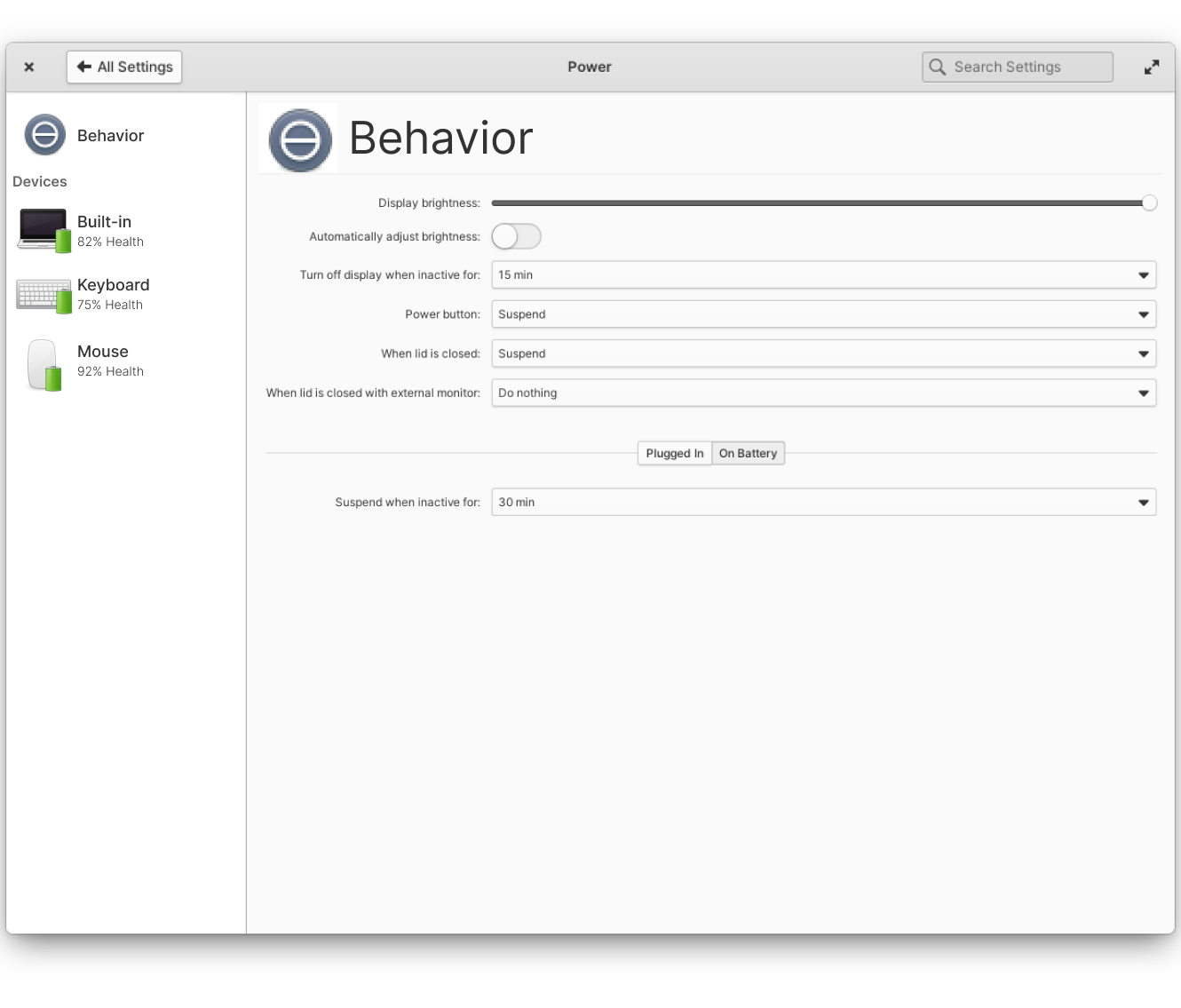 Add battery stats/health section · Issue #156 · elementary/switchboard-plug-power · GitHub