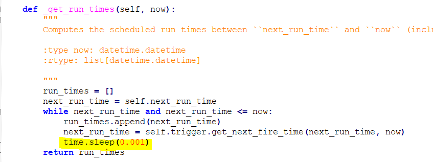 Memory Leak when future time is set · Issue #526 · agronholm ...