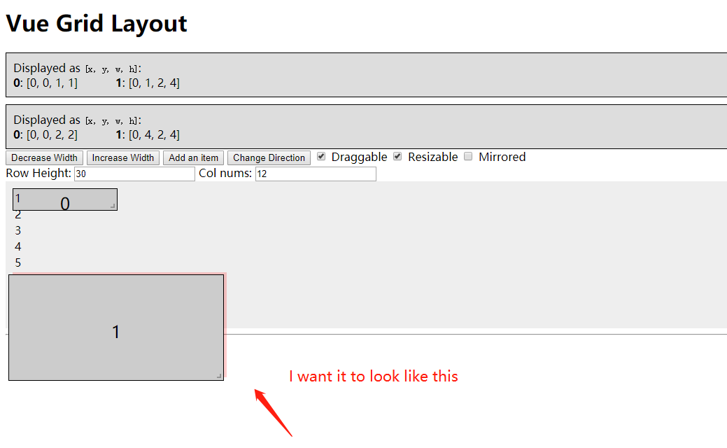 The grid-item can vary with the height of the custom components within it · Issue #571 ...