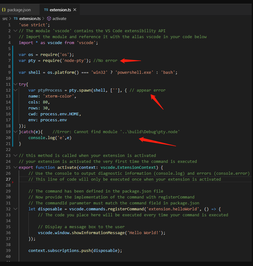 [plug-in development]Error: Cannot find module '..\build\Debug\pty.node' · Issue #83027 ...