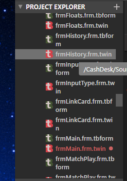 Project explorer is wrapping the file names to the next line and jumping around when it's too ...