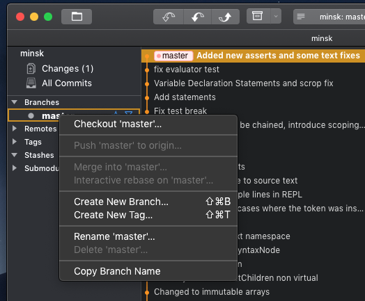 Add functions to create branches to branch list and/or branch dropdown · Issue #5831 ...
