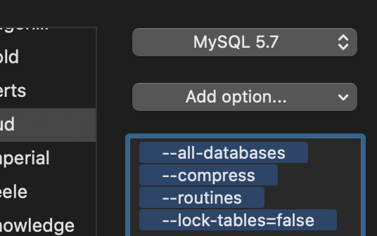 Backup not working correctly. · Issue #2565 · TablePlus/TablePlus · GitHub