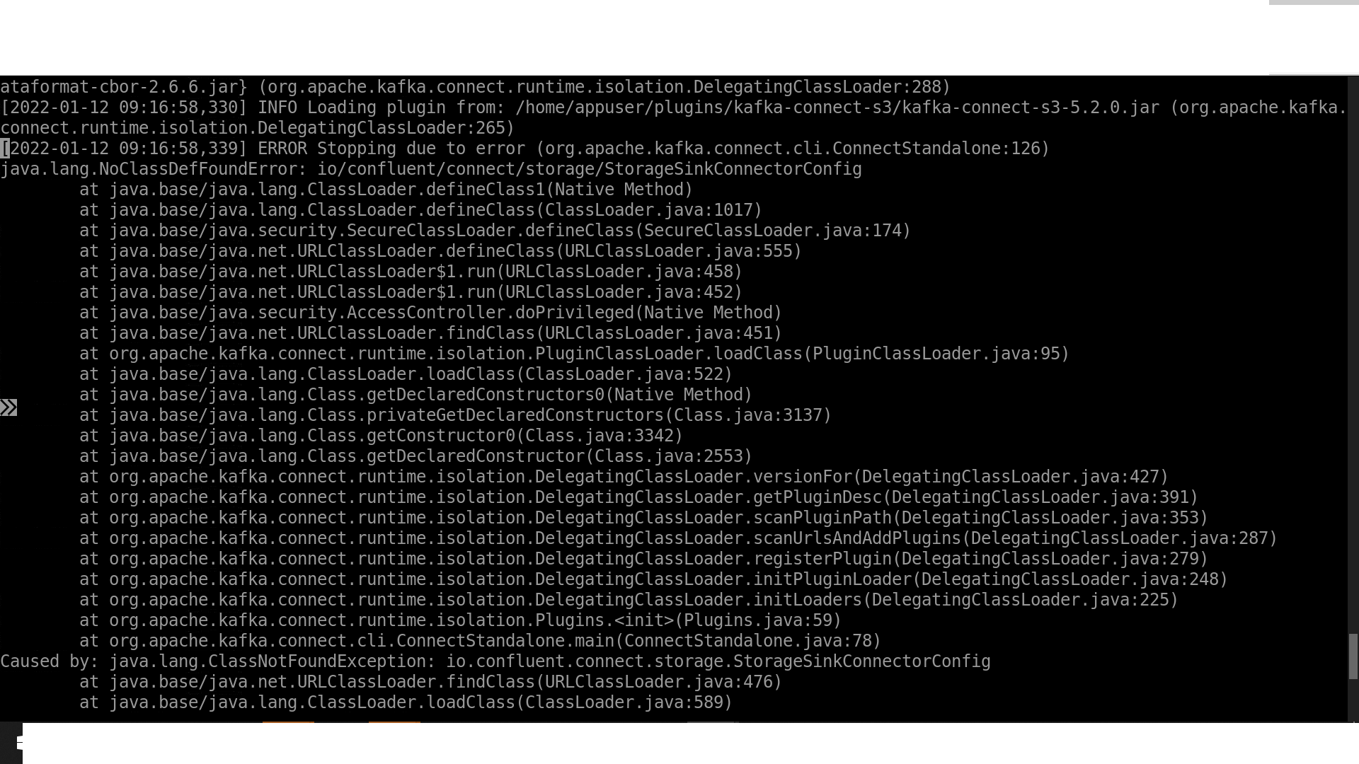 Issue with kafka-connect-s3 plugin · Issue #476 · confluentinc/kafka-connect-storage-cloud · GitHub