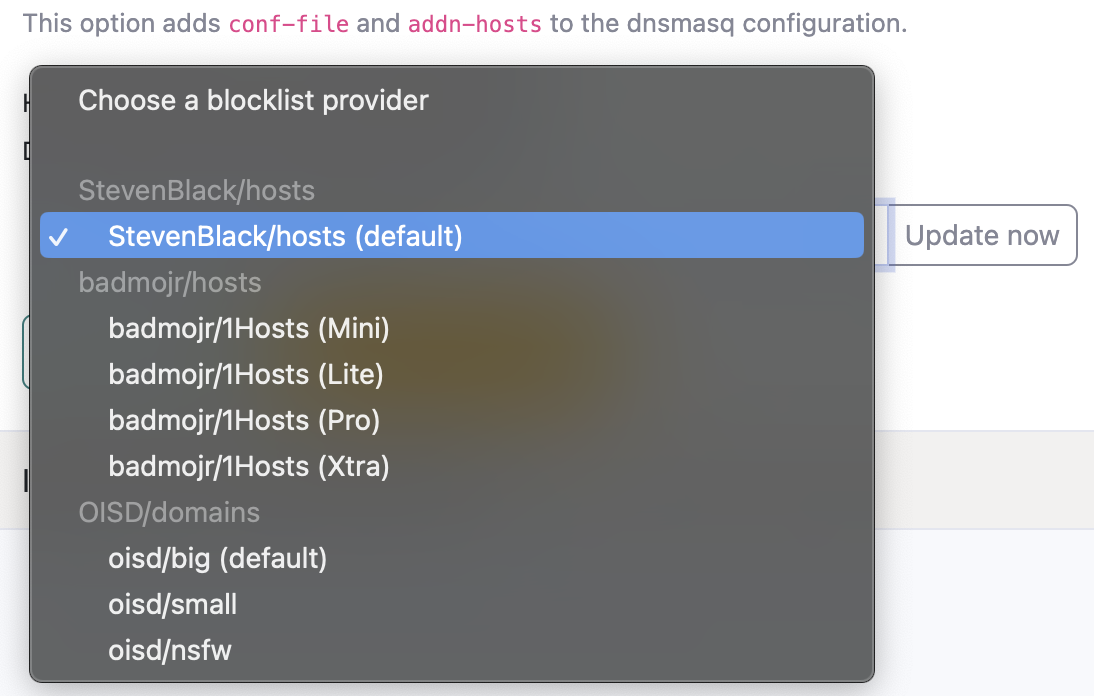 Replace blocklist source · Issue #1408 · RaspAP/raspap-webgui · GitHub