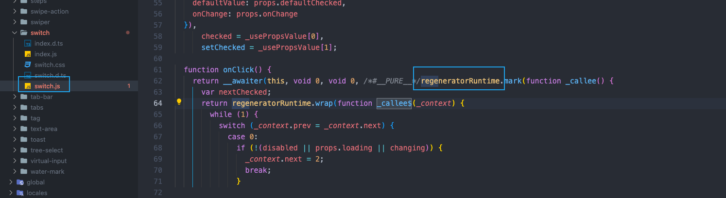 regeneratorRuntime is not defined · Issue #4675 · ant-design/ant-design-mobile · GitHub